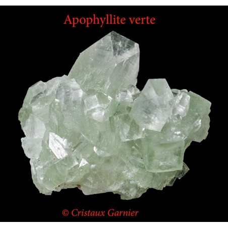 Apophyllite verte brute